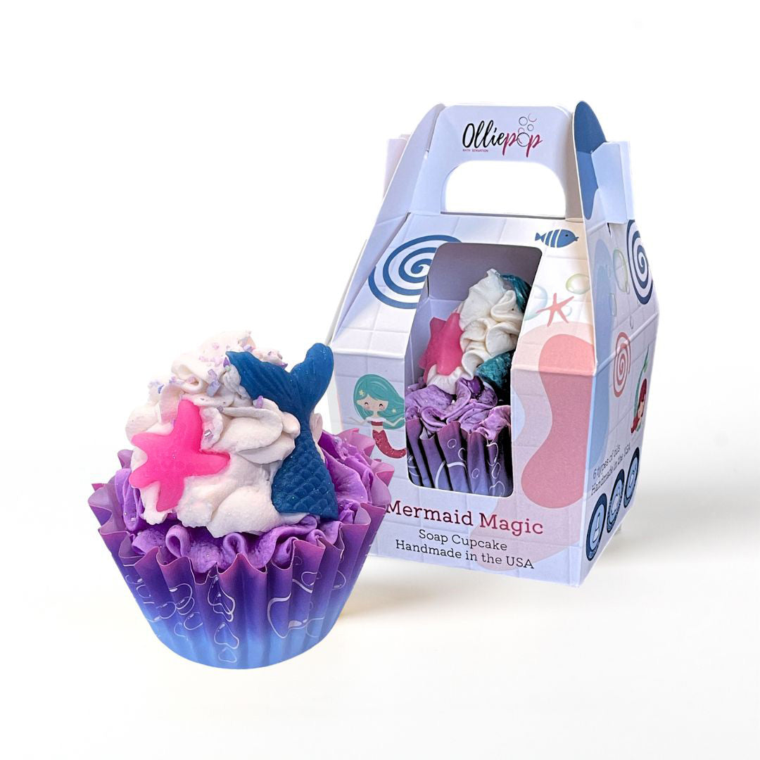 Mermaid Magic Cupcake Soap – Olliepop